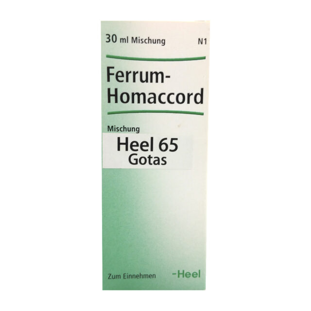 Ferrum Homaccord Heel gotas x 30 ml - Alimentarte Saludable