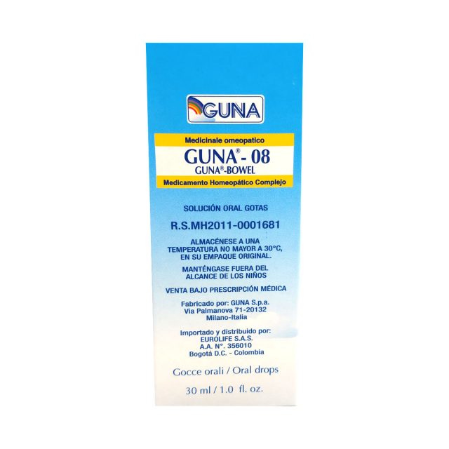 Guna 08 Bowel Fco x 30 ml | Tienda Naturista