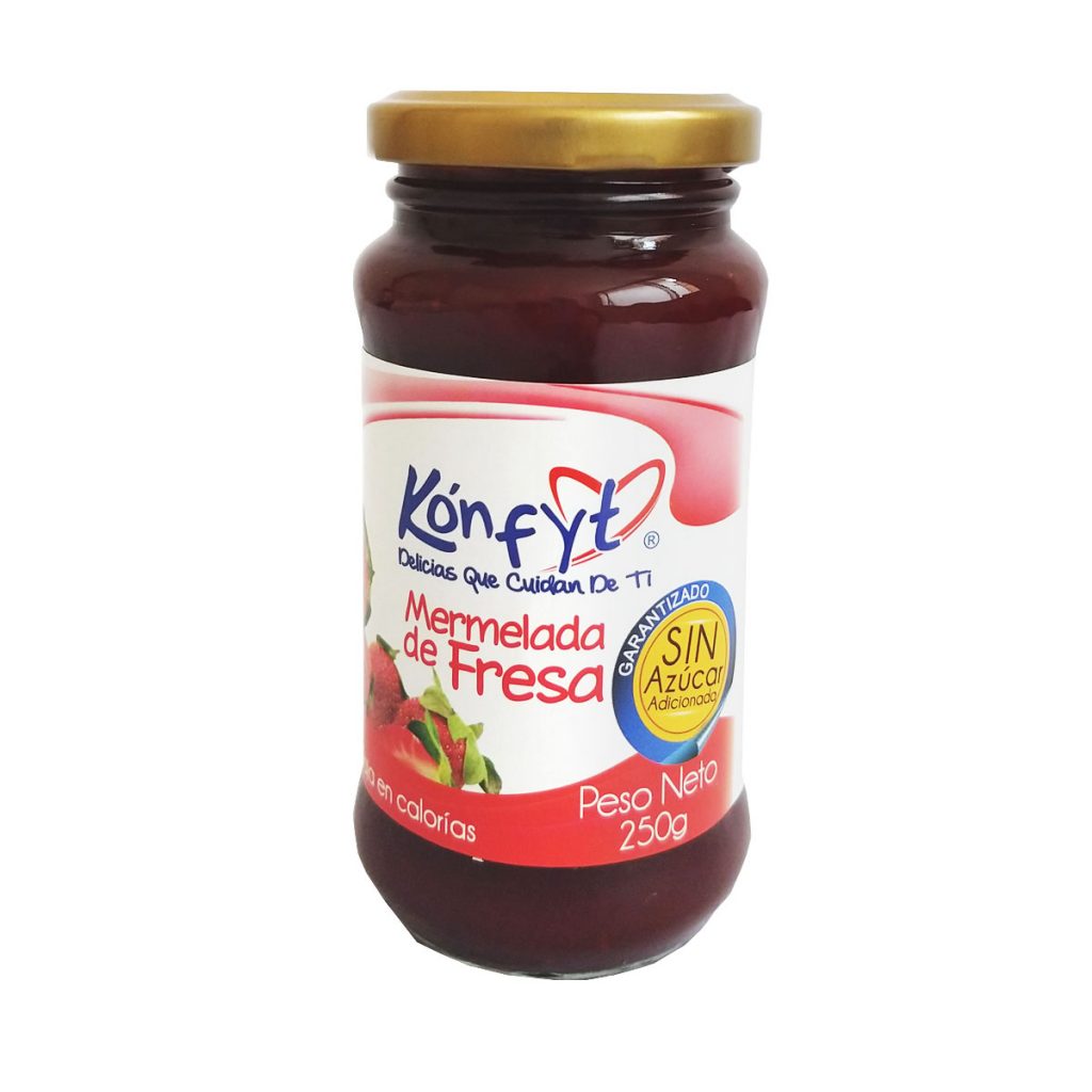 Mermelada sin azúcar fresa 250g Konfyt | Tienda Naturista