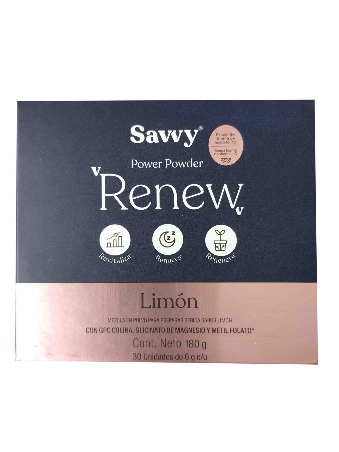 Savvy Renew Limón 180g | Tienda Naturista