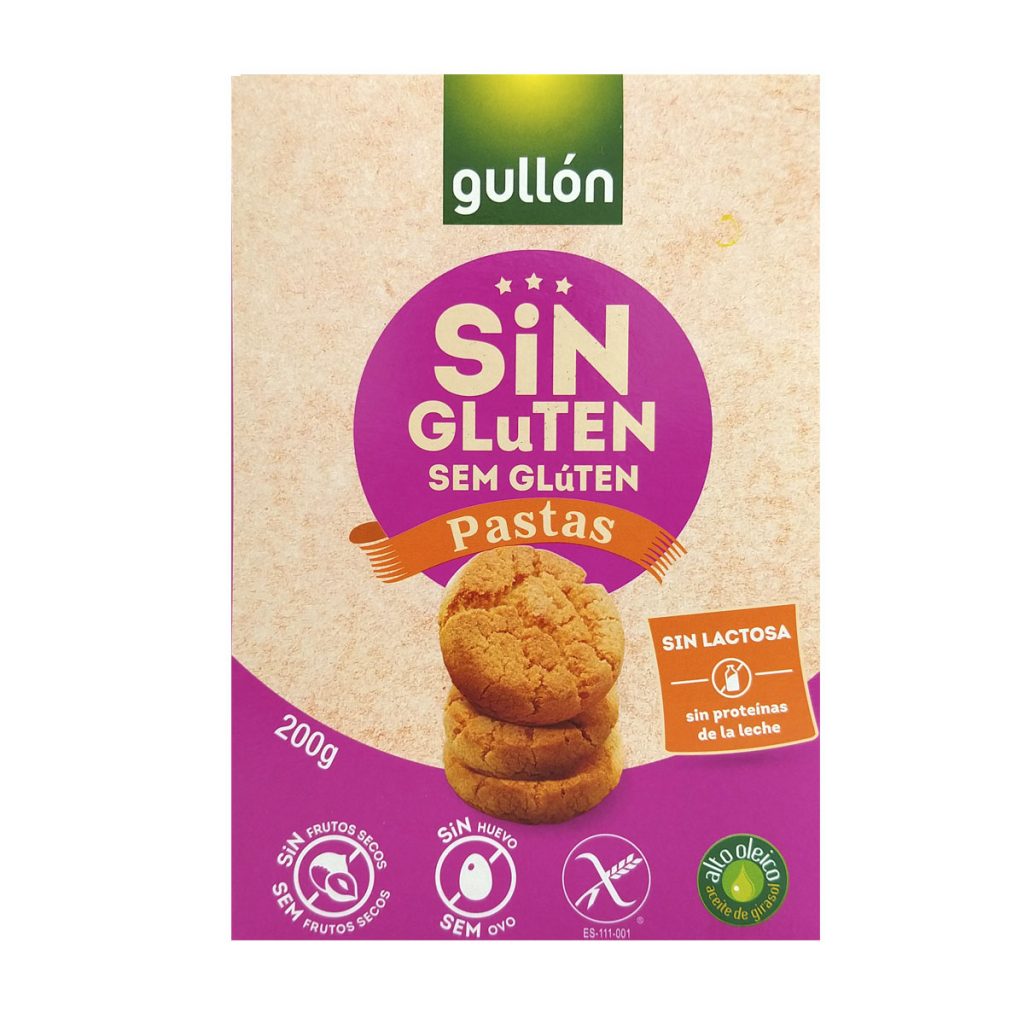 Galleta Pasta Sin Gluten 200g Gullón | Tienda Naturista